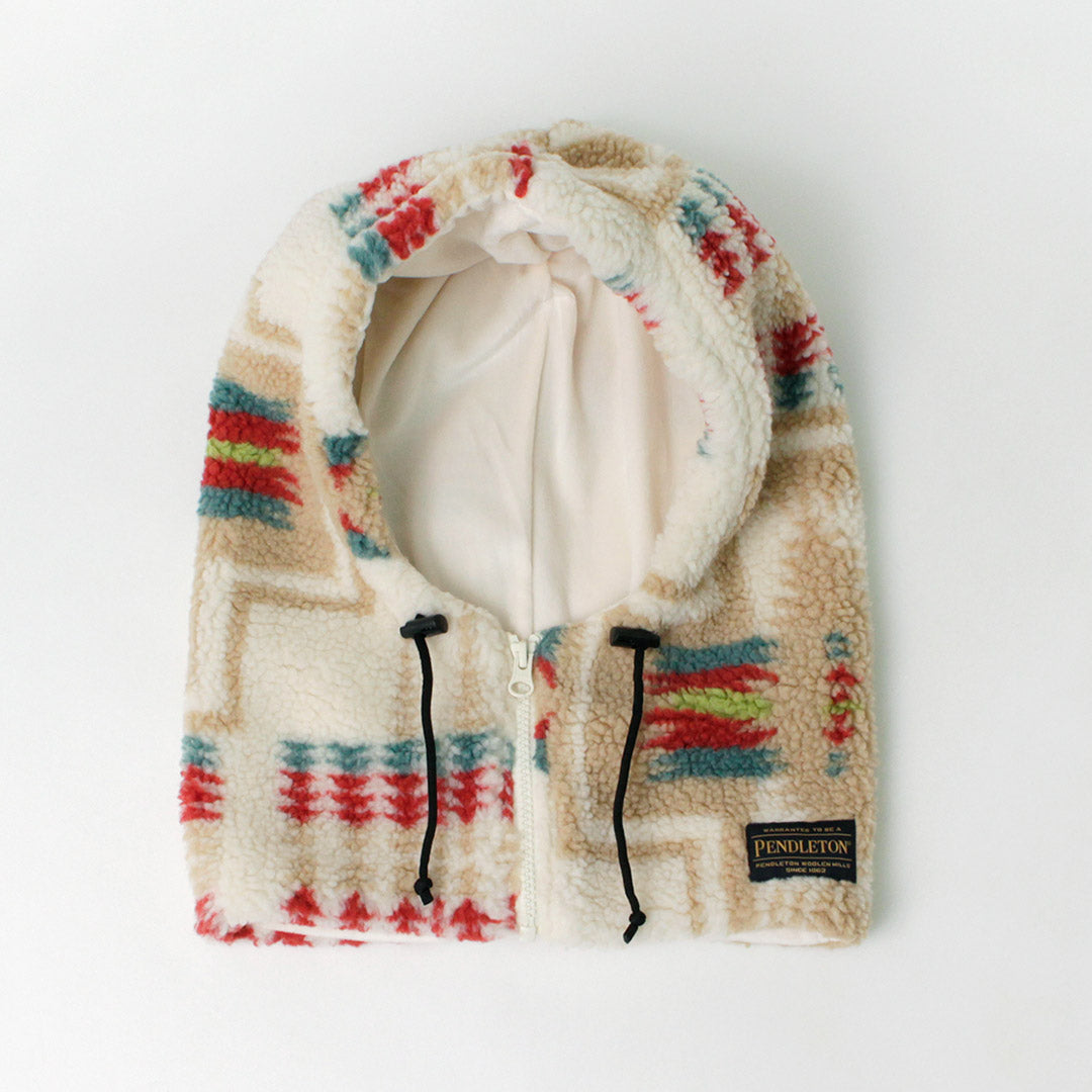 PENDLETON（ペンドルトン） ボア ジップ バラクラバ / メンズ レディース ユニセックス 付けフード 帽子 ネックウォーマー 防寒 – ROCOCO ONLINE STORE