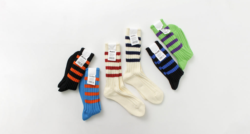 DECKA QUALITY SOCKS｜デカ｜MENS【 公式通販サイト ROCOCO 】｜ROCOCO ONLINE STORE