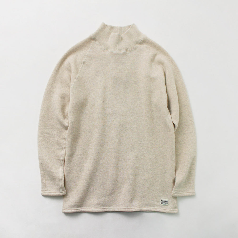 KEPANI（ケパニ） モックネック スウェット 日本製 / メンズ レディース 長袖 裏起毛｜ROCOCO ONLINE STORE