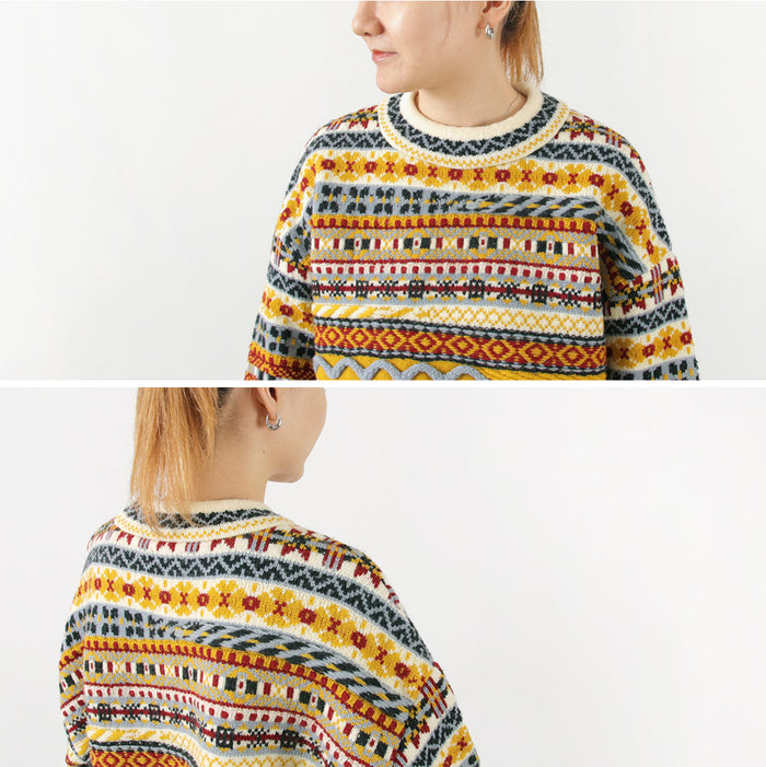 COOHEM（コーヘン） フェアアイルニット プルオーバー｜ROCOCO ONLINE STORE