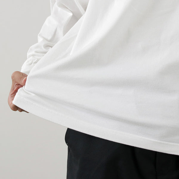 YONETOMI NEW BASIC（ヨネトミニューベーシック） ニューベーシック Tシャツ ロングスリーブ / 長袖 メンズ 厚手 無地 綿100 日本製 米冨 NEW BASIC T ...