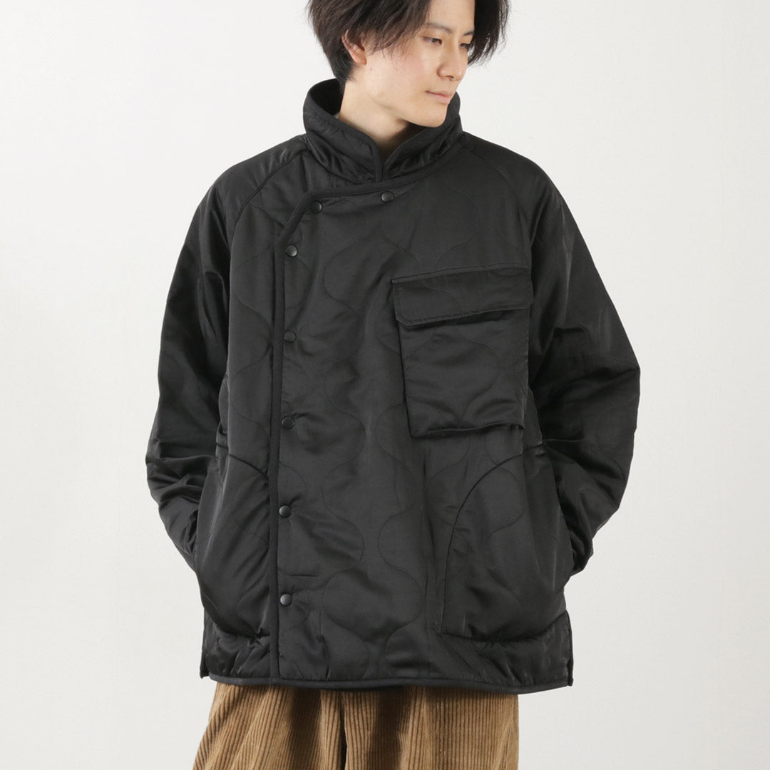 KELEN（ケレン） ワイド ナージングジャケット / メンズ キルティングジャケット ナイロン ミリタリー BRABHAM – ROCOCO ONLINE STORE