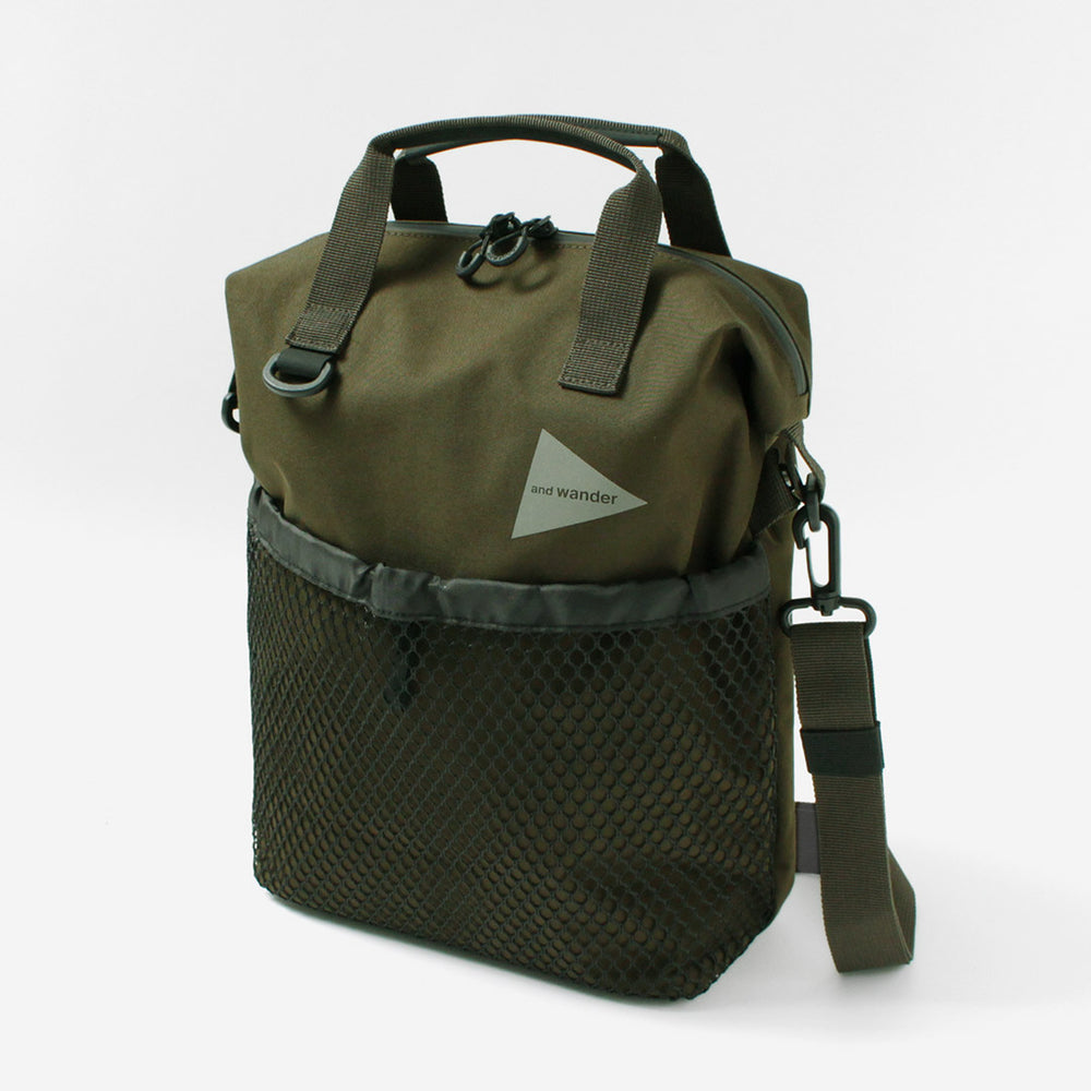 AND WANDER（アンドワンダー） PE/CO 2way バッグ / ショルダー ハンドバッグ 鞄 防水 2WAY A4 レジャー ...