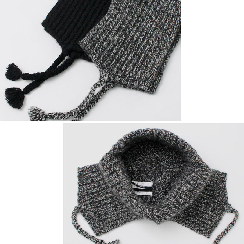 HICOSAKA（ヒコサカ） ニット フライトキャップ / メンズ レディース 帽子 ウール コットン 日本製 Knit Flight Cap｜ROCOCO ONLINE STORE