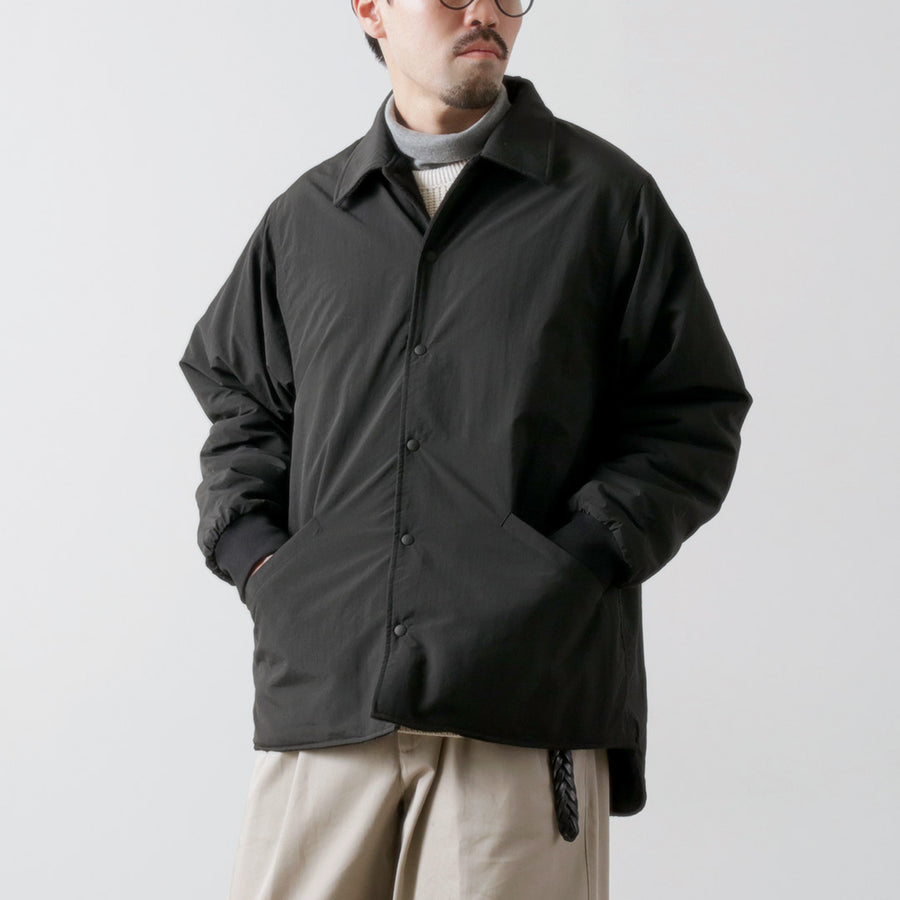 BURLAP OUTFITTER（バーラップアウトフィッター） リバーシブル コーチジャケット / ナイロン フリース メンズ ...