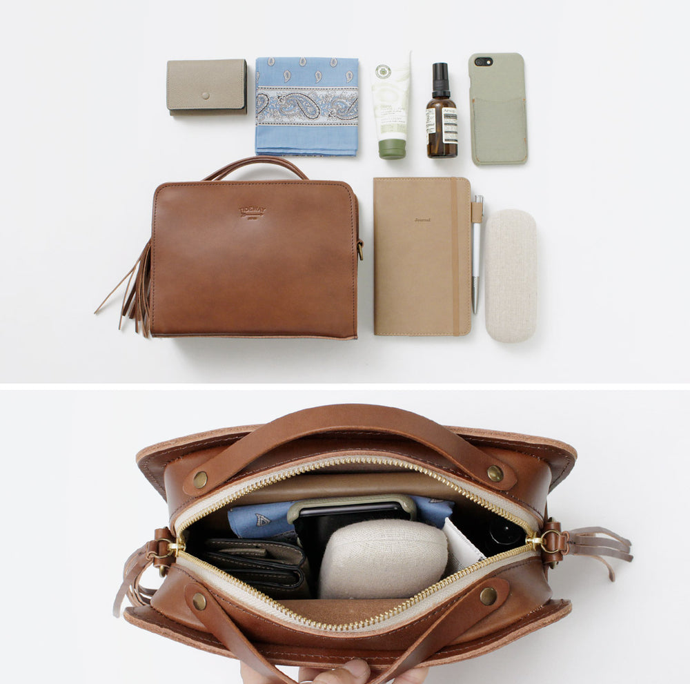 TIDEWAY（タイドウェイ） NUME シカクボストン / バッグ 鞄 かばん ショルダー ミニバッグ 本革 牛革 レザー 日本製 無地 ...