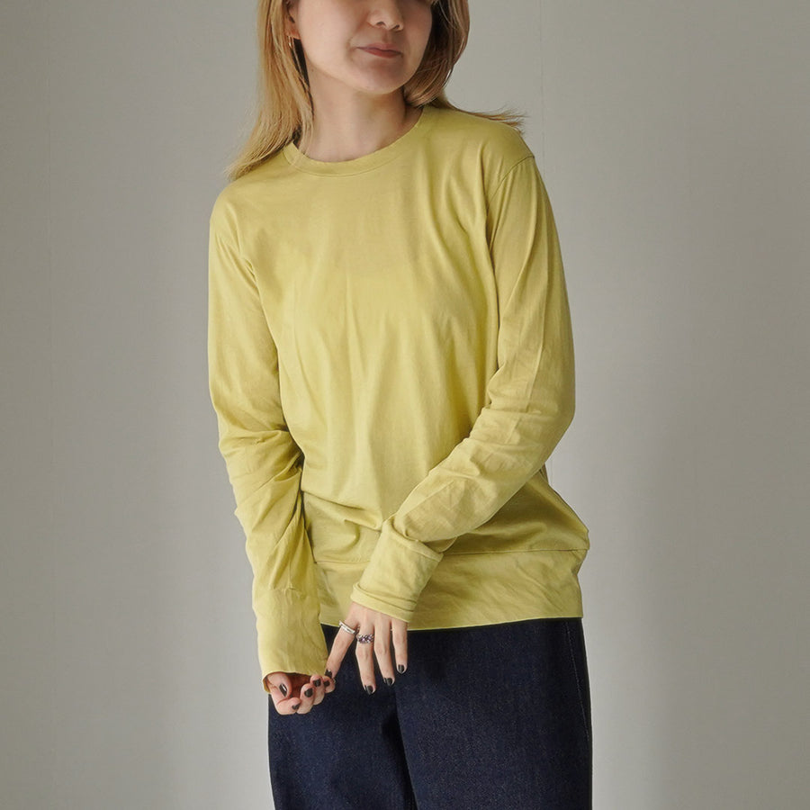 TUMUGU（ツムグ） フェザリーコットン 天竺 クルーネックT｜ROCOCO ONLINE STORE