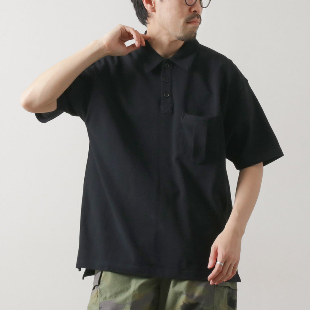 SPIEWAK（スピワック） ミリタリー ビッグポロシャツ / メンズ 半袖 ワイド MIL BIG POLO｜ROCOCO ONLINE STORE