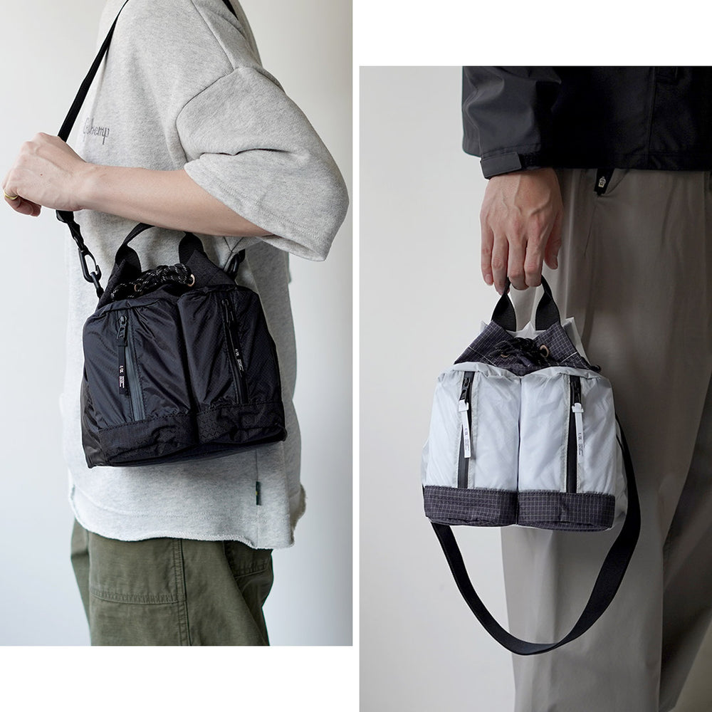 F/CE.（エフシーイー） コーデュラ シルナイロン ドローストリングバッグ / メンズ 2Way 巾着 コーデュラ CORDURA SIL NYLON DRAWSTRING｜ROCOCO ...