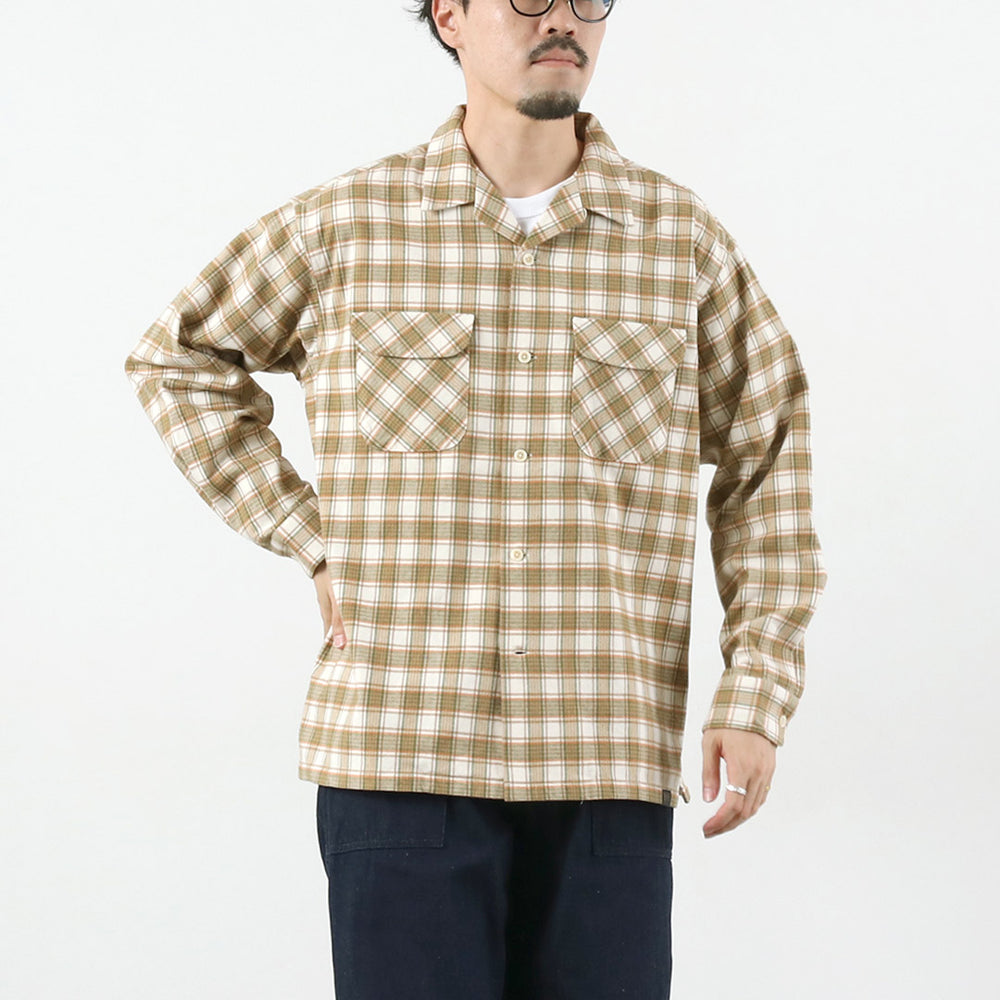 PENDLETON（ペンドルトン） オープンカラーシャツ / トップス メンズ 長袖 チェック 柄シャツ コットン｜ROCOCO ONLINE STORE