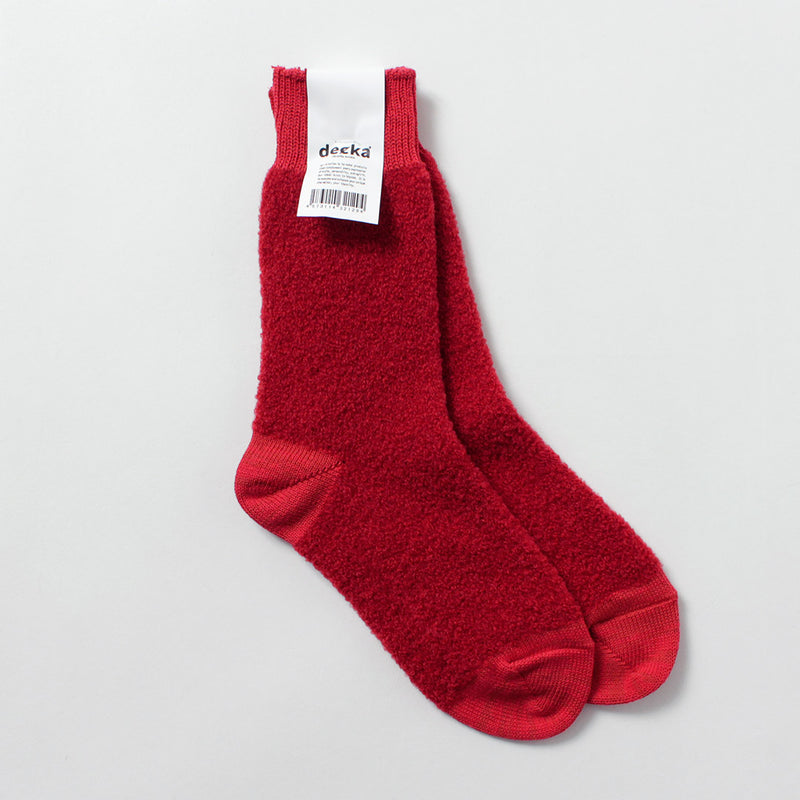 DECKA QUALITY SOCKS（デカ） ベビーアルパカ＆メリノウール ソックス / 靴下 メンズ レディース ユニセックス Baby ...