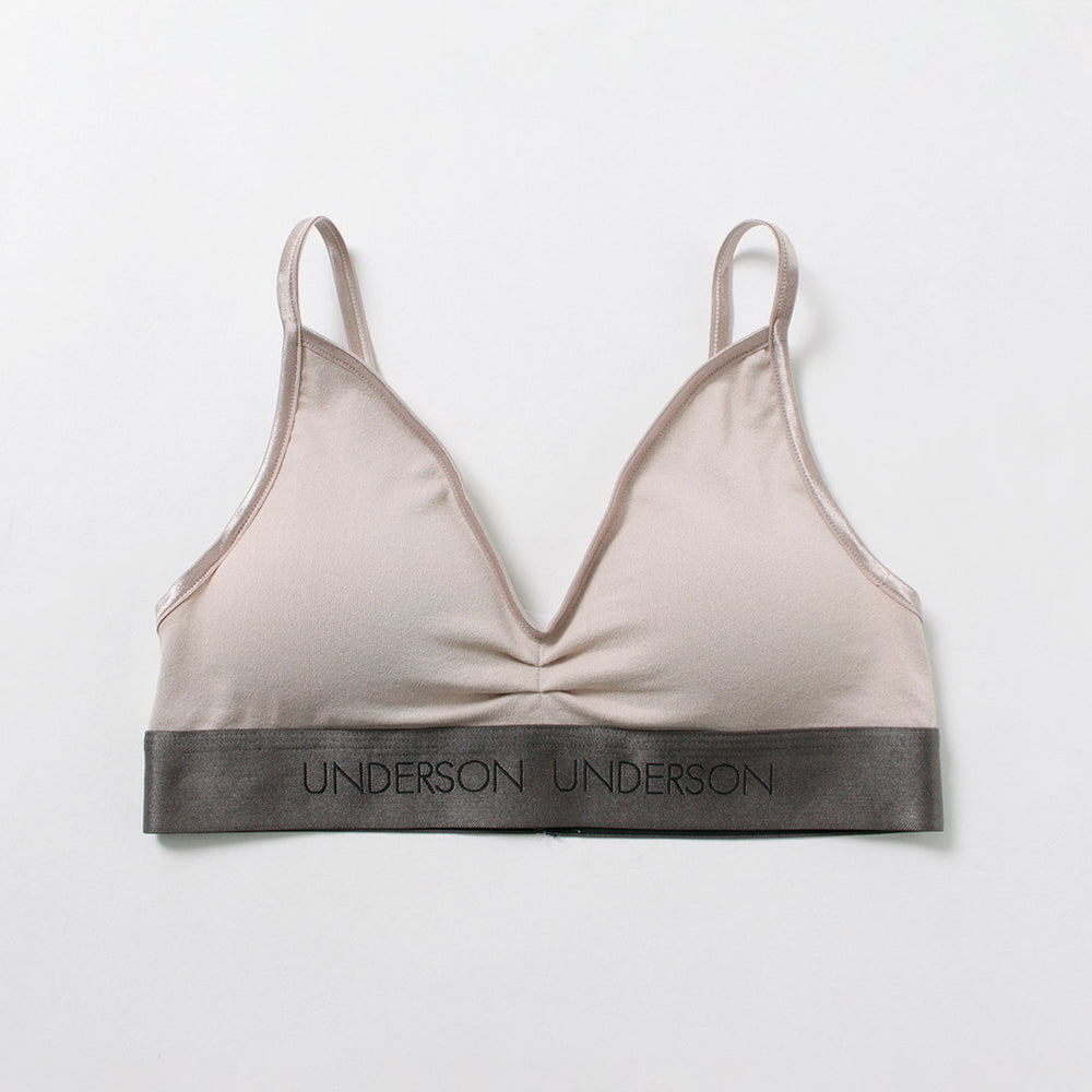 UNDERSON UNDERSON（アンダーソン アンダーソン） レギュラーブラトップ / ブラジャー ノンワイヤー スポーツブラ 下着 和紙｜ROCOCO ONLINE STORE