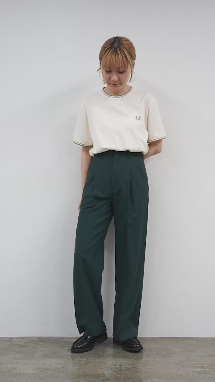 FRED PERRY（フレッドペリー） M1588 TWIN TIPPED Tシャツ｜ROCOCO ONLINE STORE