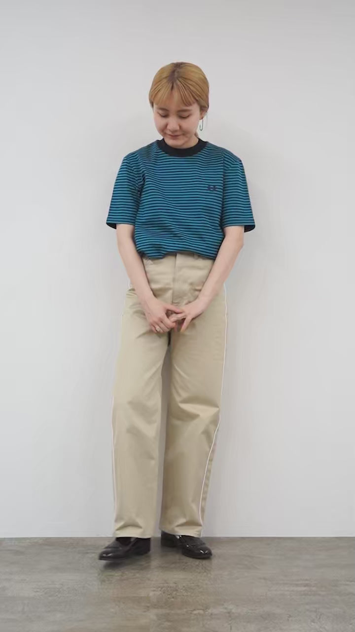 FRED PERRY（フレッドペリー） M6581 ファインストライプ ヘビーウェイト TEE｜ROCOCO ONLINE STORE