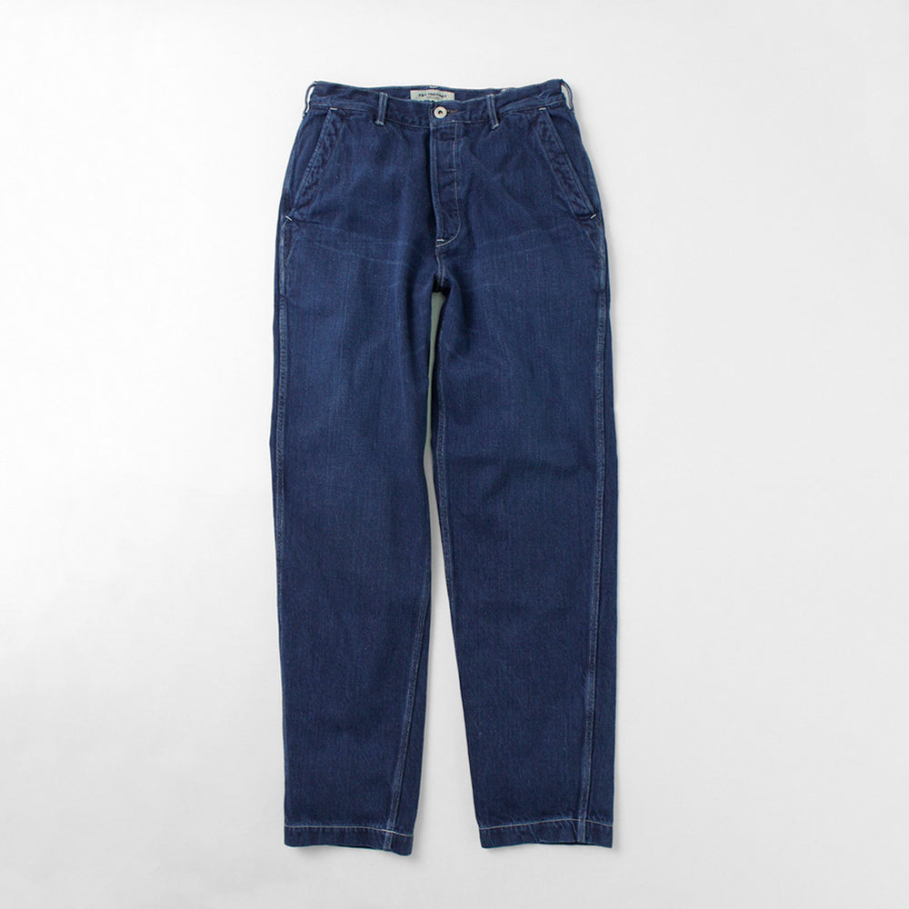 【50％OFF】FOB FACTORY（FOBファクトリー） F0511 WW2 デニム デッキパンツ ユーズド加工｜ROCOCO ...