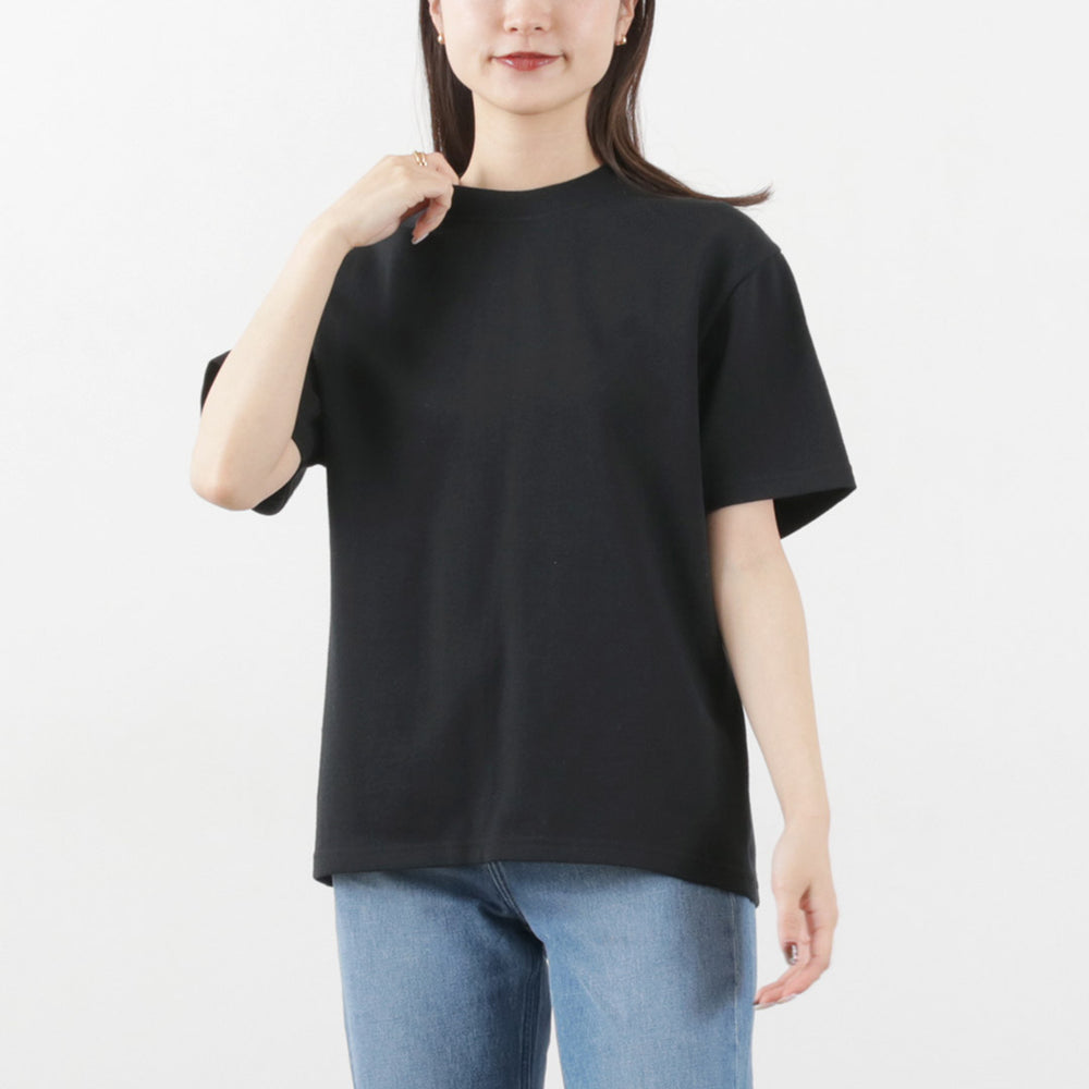 【30％OFF】YONETOMI NEW BASIC（ヨネトミニューベーシック） ヨコ 丸胴 ニットTシャツ｜ROCOCO ONLINE STORE
