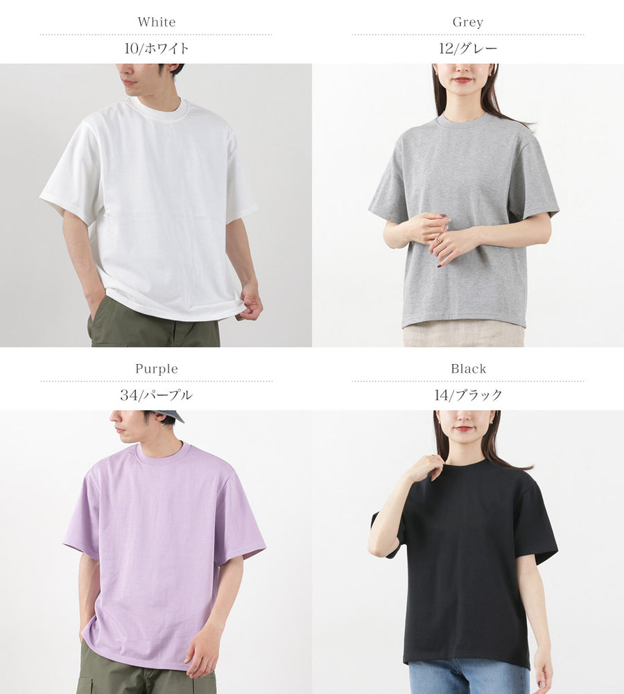【30％OFF】YONETOMI NEW BASIC（ヨネトミニューベーシック） ヨコ 丸胴 ニットTシャツ｜ROCOCO ONLINE STORE