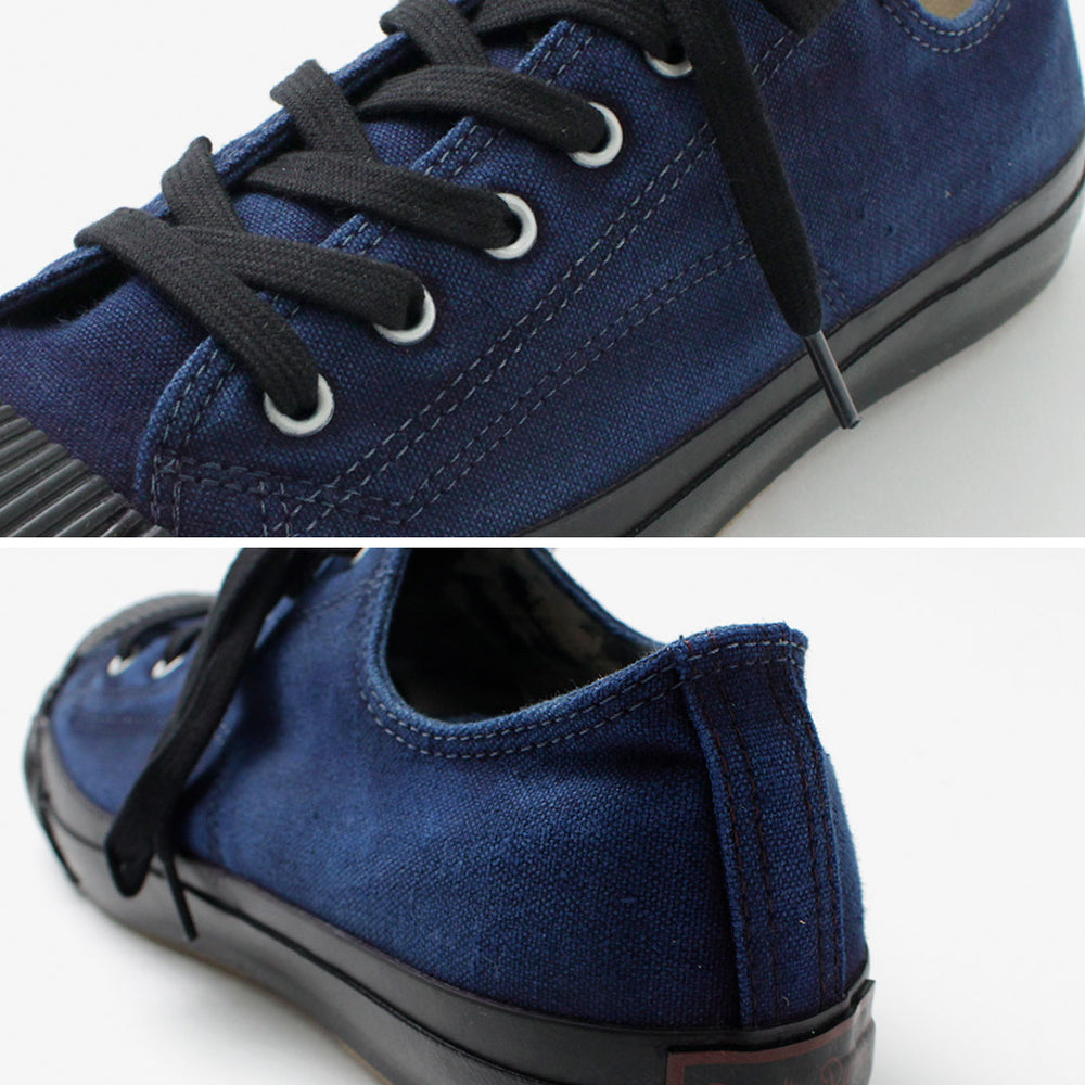 【70％OFF】PRAS（プラス） シェルキャップ ロウ インディゴハンドダイ｜ROCOCO ONLINE STORE