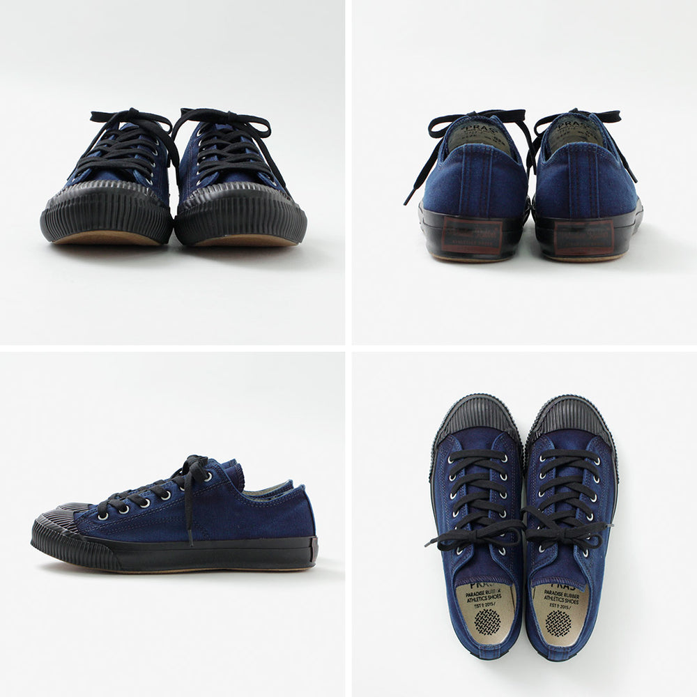 【50％OFF】PRAS（プラス） シェルキャップ ロウ インディゴハンドダイ｜ROCOCO ONLINE STORE